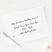 School Nurse Yearbook Signature Stickers | Zazzle