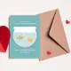 School of Fish Classroom Valentines Note Card | Zazzle
