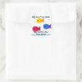 School of Fish Valentine Sticker | Zazzle