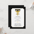 School of Medicine Doctor | Physician Graduation Invitation | Zazzle