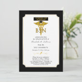 School of Nursing Nurse BSN Graduation Invitation | Zazzle