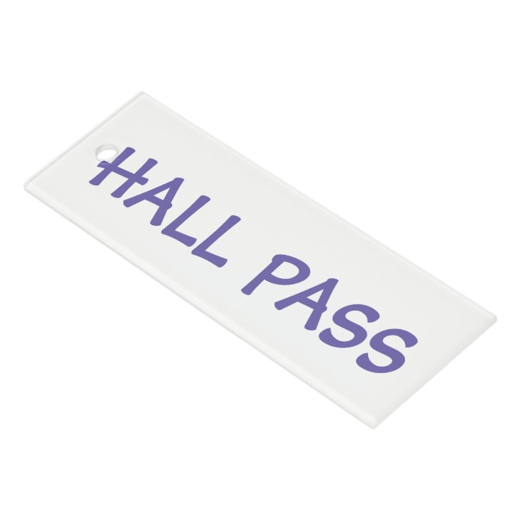 School/Office "Pass" Ruler | Zazzle