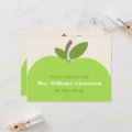 School Open House Invitation - Green Apple | Zazzle