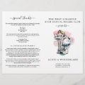 School Play or Theatre Playbill / Program Flyer | Zazzle