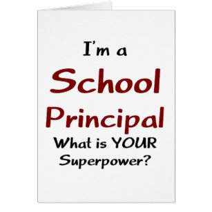 School Principal Cards - Greeting & Photo Cards | Zazzle