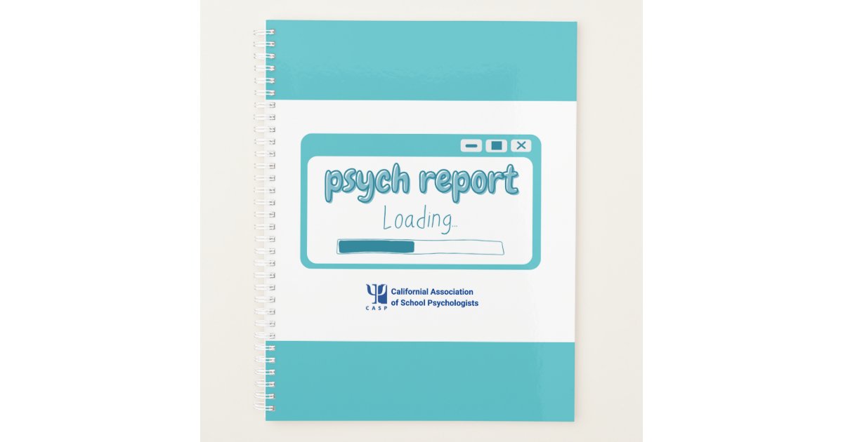School Psych Planner Planner | Zazzle