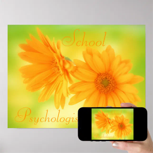 School Psychologist Poster | Zazzle