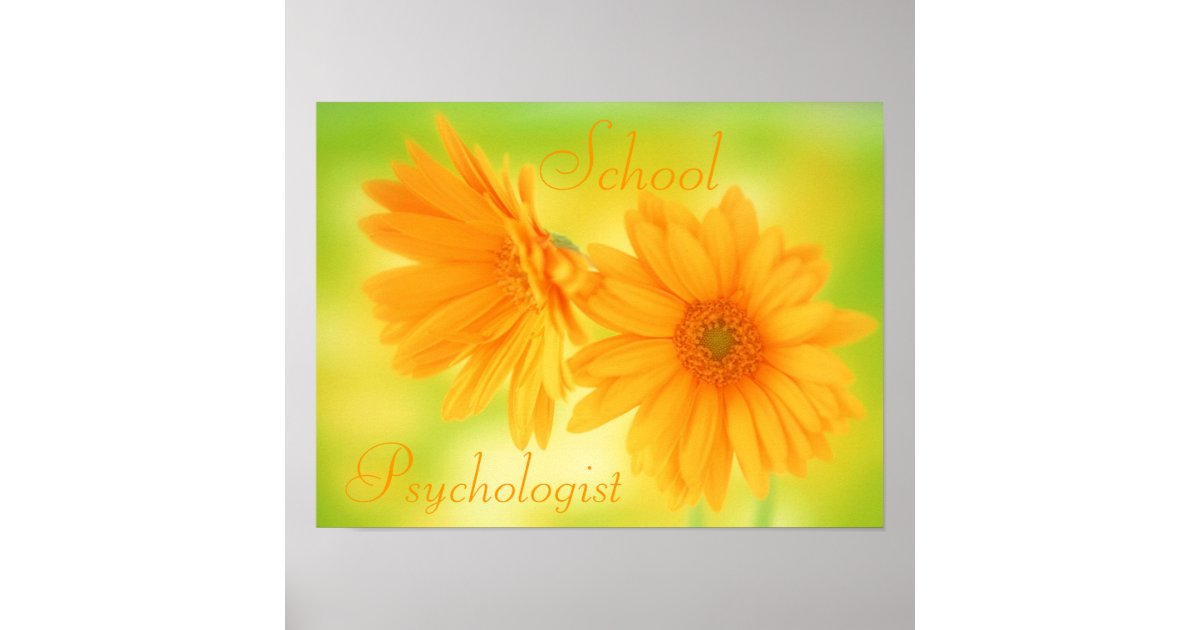 School Psychologist Poster | Zazzle
