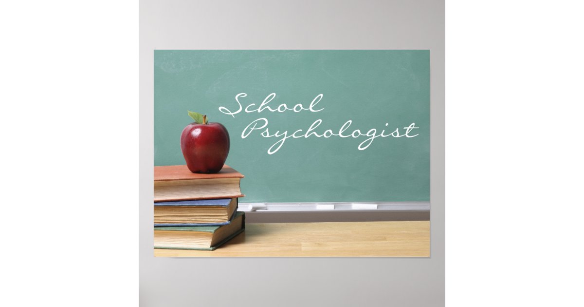 School Psychologist Poster | Zazzle
