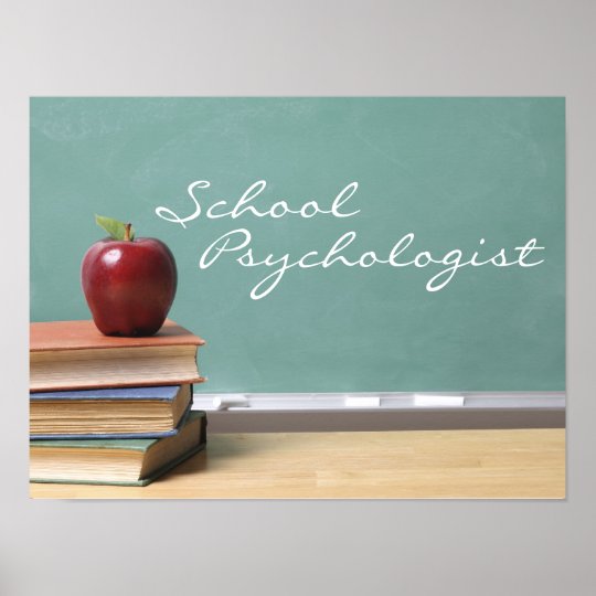 School Psychologist Poster | Zazzle