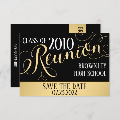 School Reunion Design Invitation | Zazzle