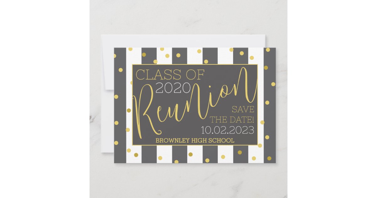 School Reunion Design Invitation | Zazzle
