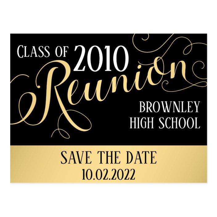 School Reunion Design Invitation Postcard | Zazzle.com