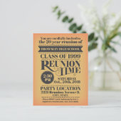 School reunion design postcard | Zazzle