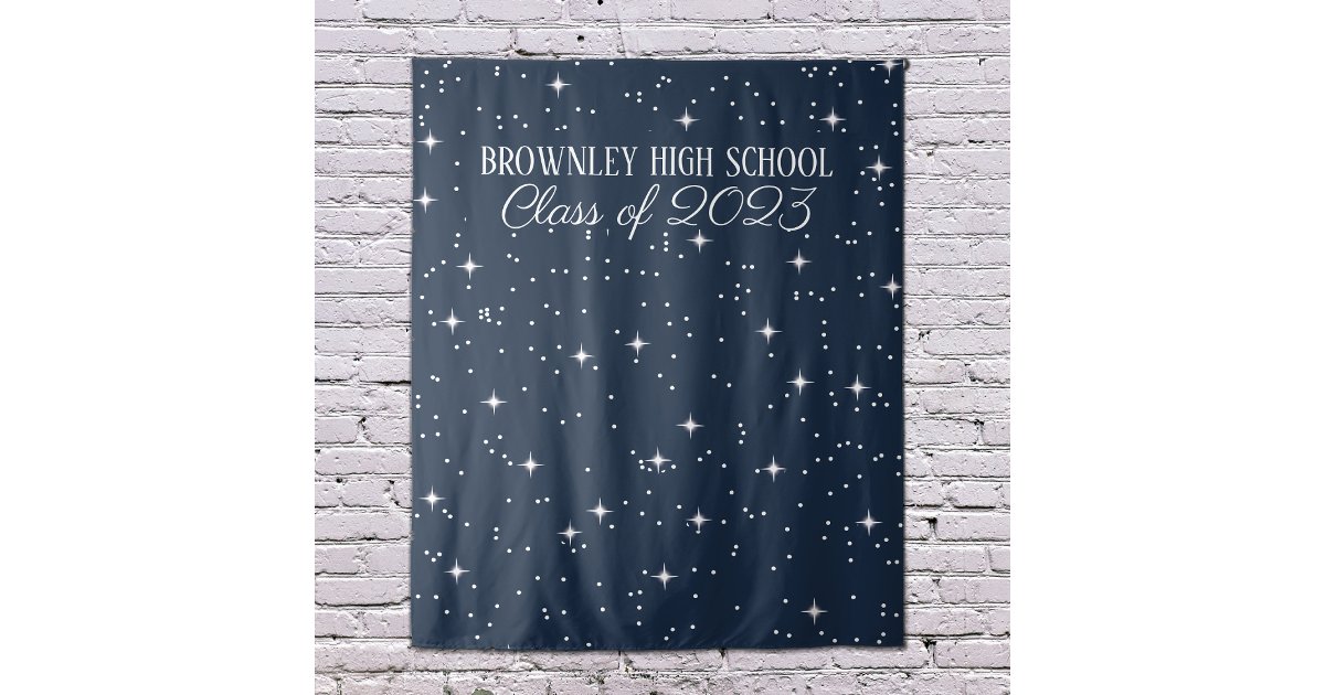 School Reunion or Graduation Photobooth backdrop | Zazzle