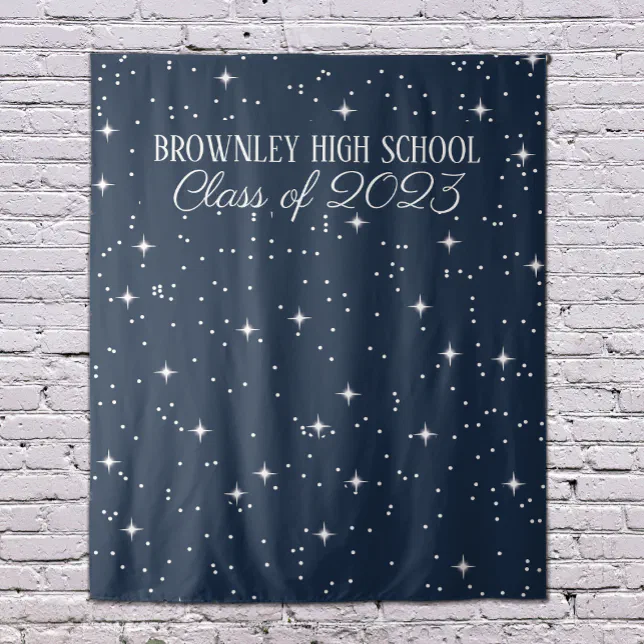School Reunion or Graduation Photobooth backdrop | Zazzle