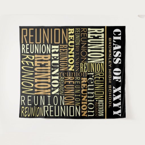 School Reunion Photobooth backdrop | Zazzle