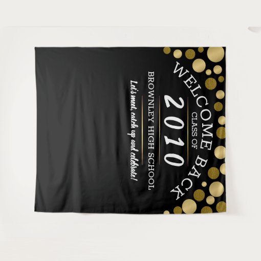 School Reunion Photobooth backdrop | Zazzle