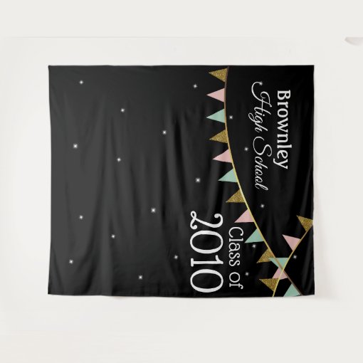 School reunion photobooth backdrop | Zazzle