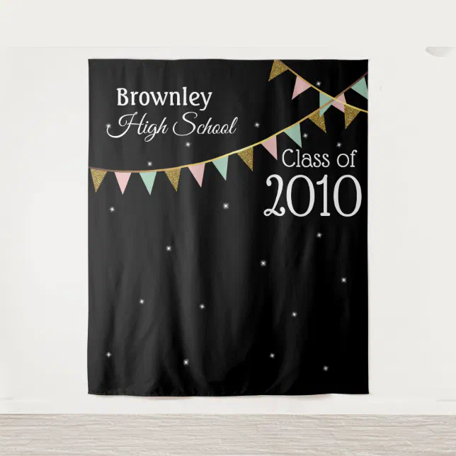 School reunion photobooth backdrop | Zazzle