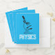 School Science File Physics Projects Blue Pocket Folder | Zazzle