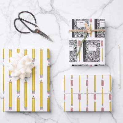 Back to School Wrapping Paper | Original Gift Wrap Ideas