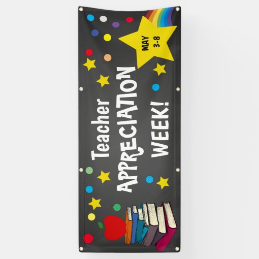 School Teacher appreciation week Banner | Zazzle