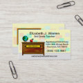 School Teacher Business Card | Zazzle