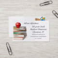 School Teacher Business Card | Zazzle