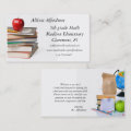 School Teacher Business Card | Zazzle