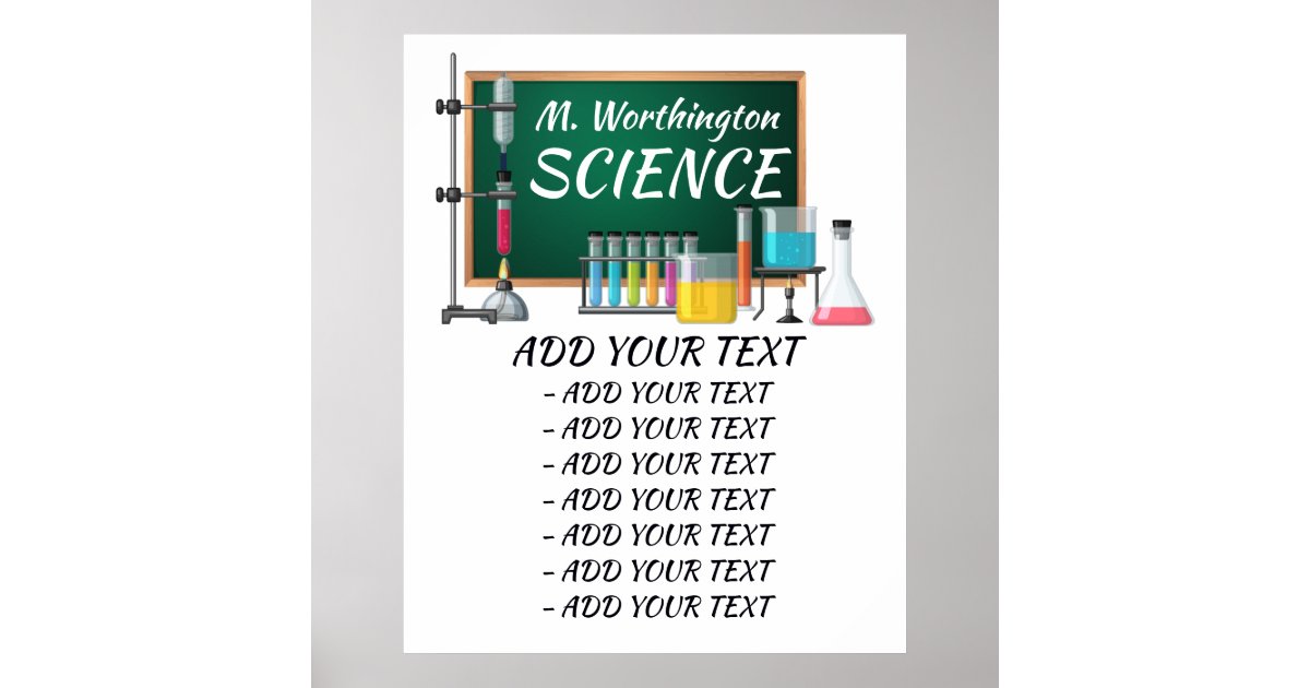 School / Teacher / Classroom Poster | Zazzle