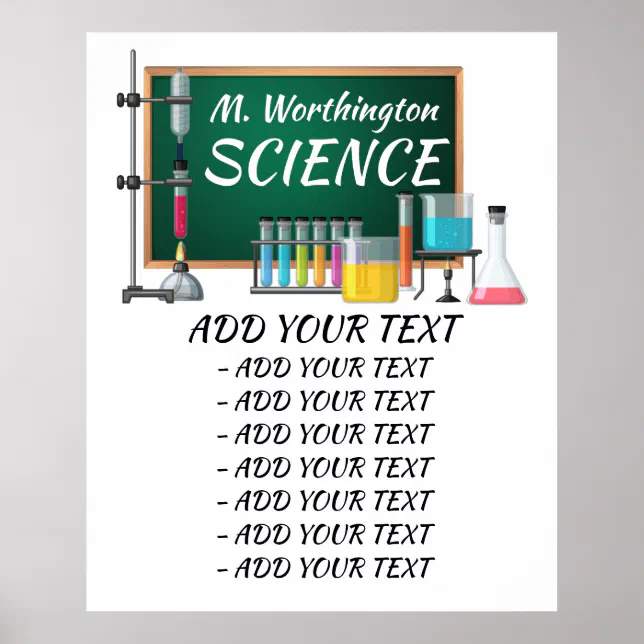 School / Teacher / Classroom Poster | Zazzle