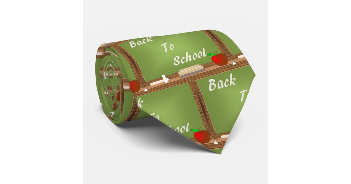 School Teacher Principal Back To School Necktie | Zazzle