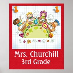 3rd Grade Posters & Prints | Zazzle