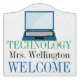 School Technology Classroom Door Sign | Zazzle