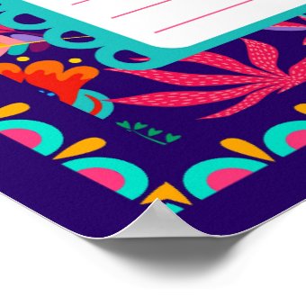 School Timetable Poster | Zazzle