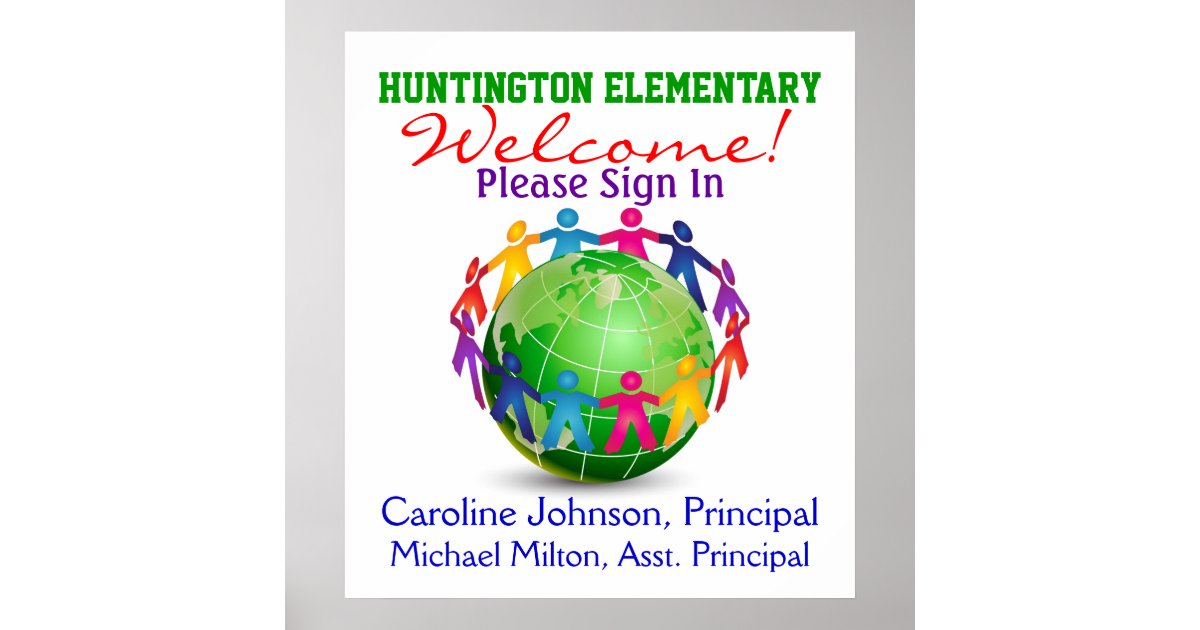 School Welcome Poster | Zazzle