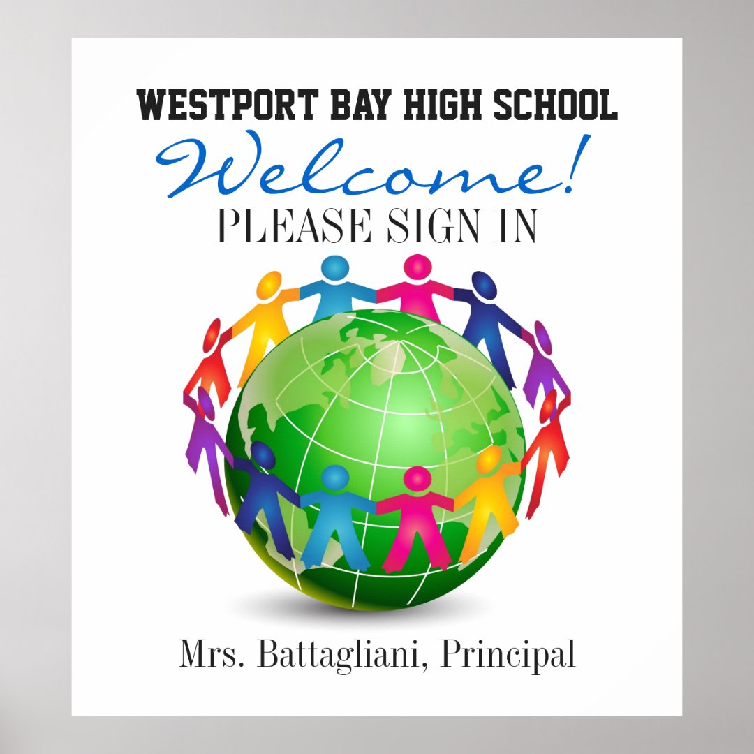 School Welcome Poster | Zazzle