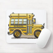 Schoolbus Mouse Pad | Zazzle