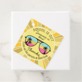 school's out for summer teacher gift favor tags | Zazzle