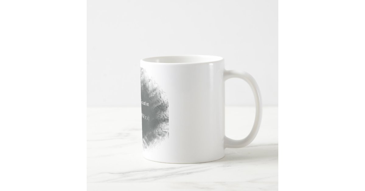 Schrödinger Equation Math & Quantum Physics Coffee Mug | Zazzle