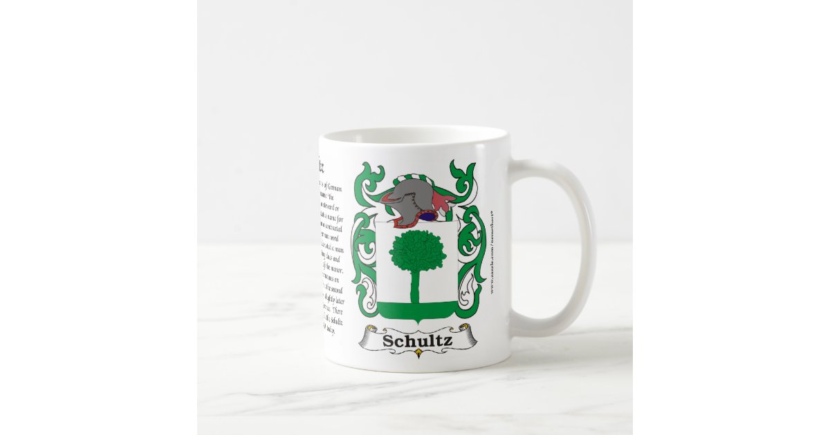 Schultz Family Coat of Arms Mug | Zazzle