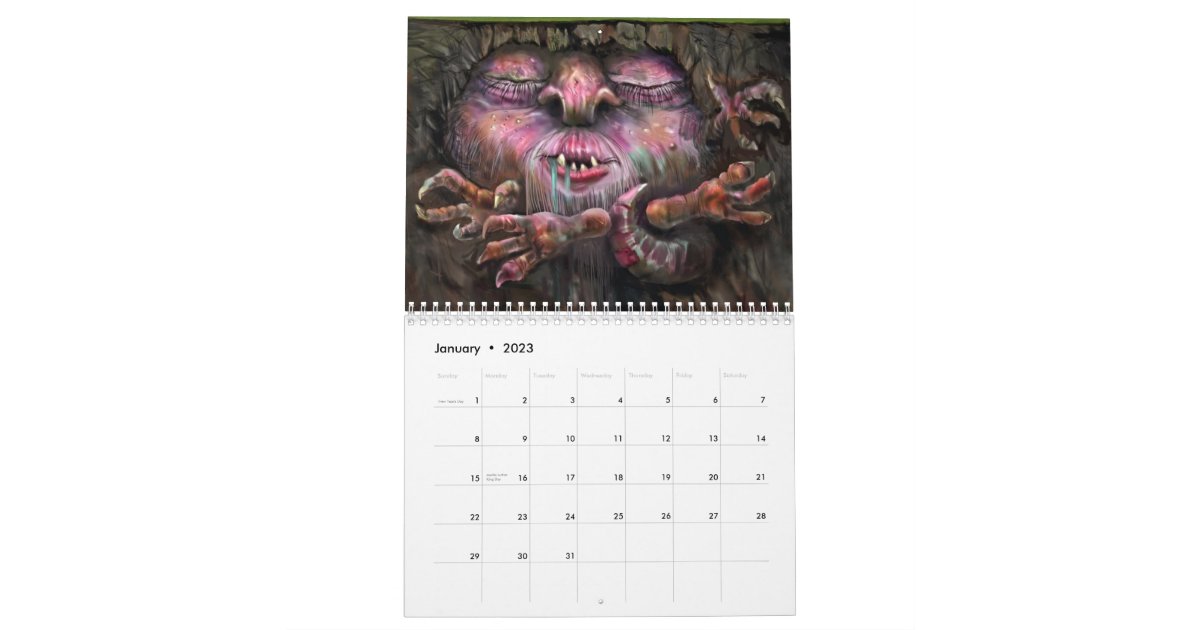 Sci-Fi / Fantasy Calendar | Zazzle