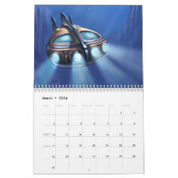 Sci-Fi / Fantasy Calendar | Zazzle