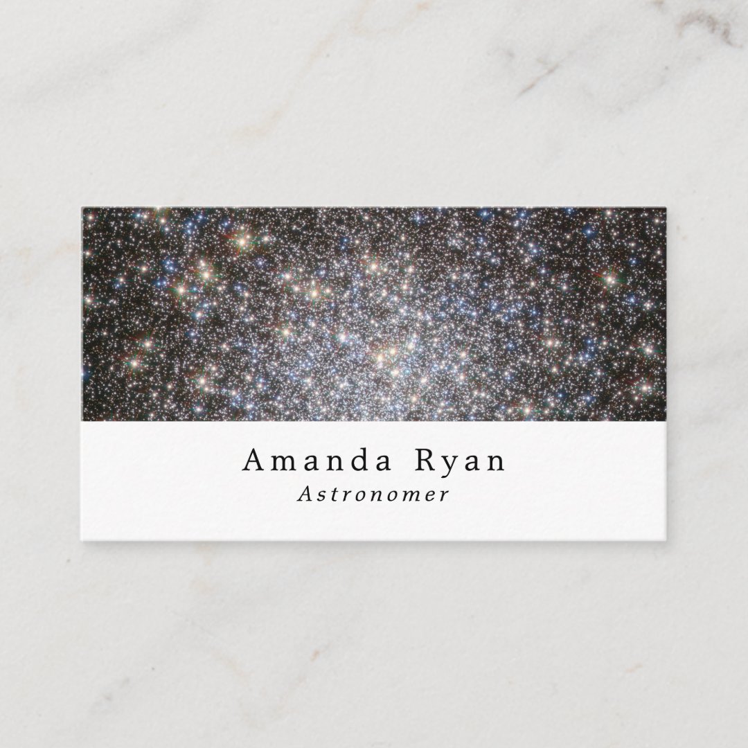 Sci-Fi Galaxy, Astronomy Business Card | Zazzle
