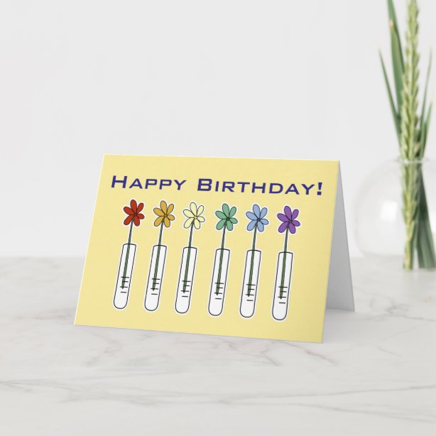 Funny Science Birthday Cards | Zazzle