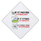 Science BIOLOGY CHEMISTRY PHYSICS Graduation Cap Topper | Zazzle