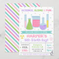 Science Birthday Invitation Science Invite | Zazzle