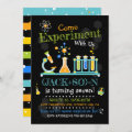 Science Birthday Invitation, Science Party Invite | Zazzle