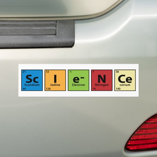 Science Bumper Sticker | Zazzle